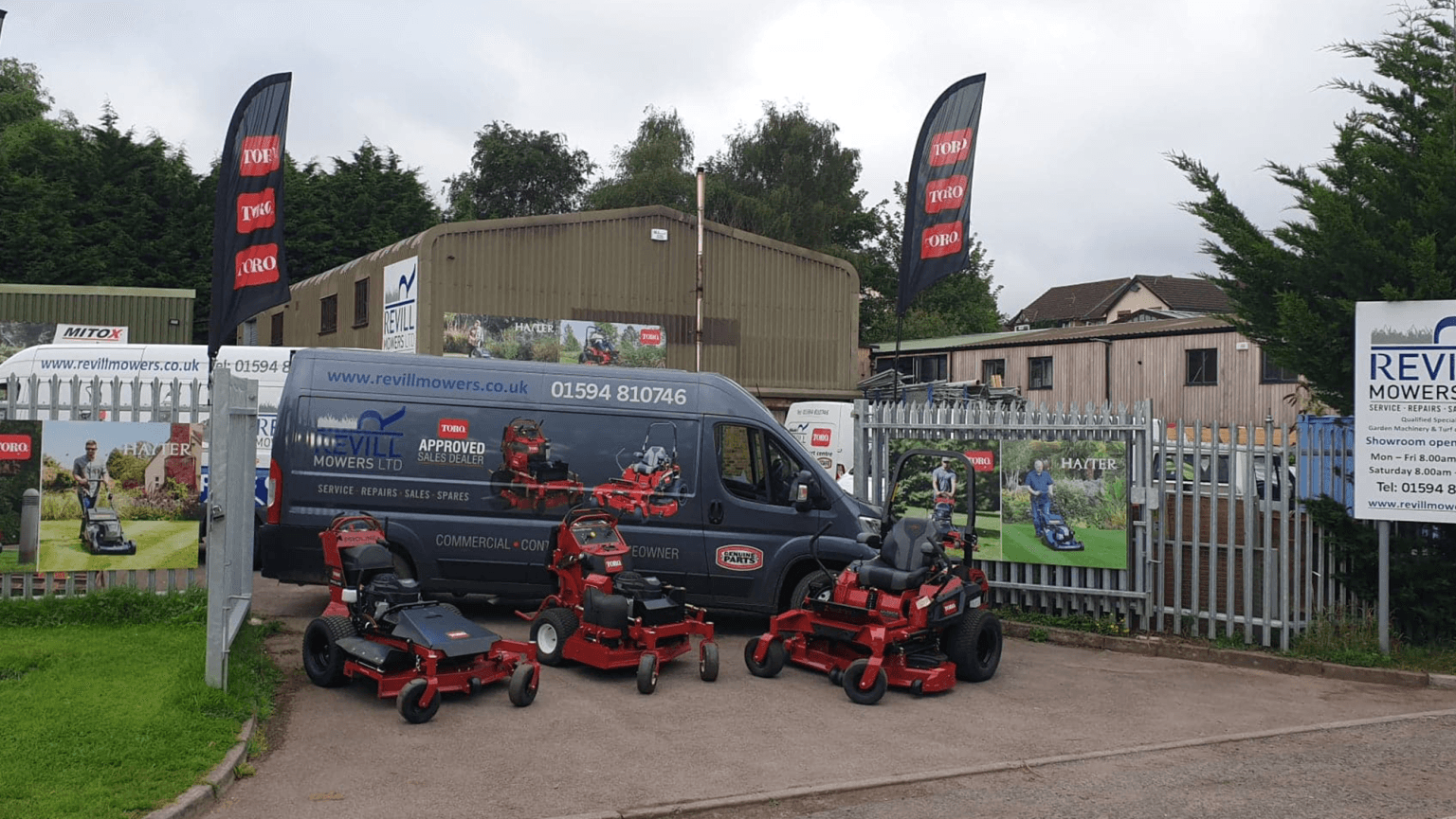 About Revill Mowers | Robotic Mower for Sale in Coleford, UK