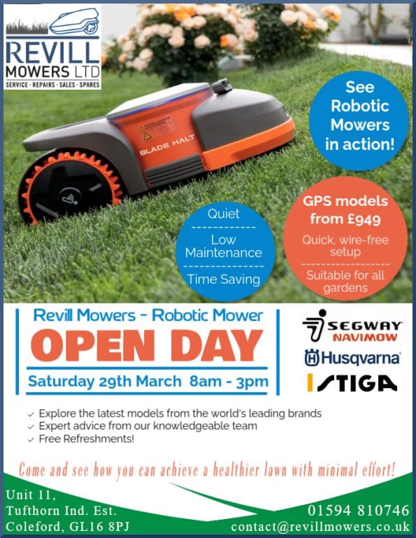 New Robotic Mowers - Revill Robotic Mowers